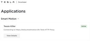 Tesla Integration with Home Assistant - Smart Motion